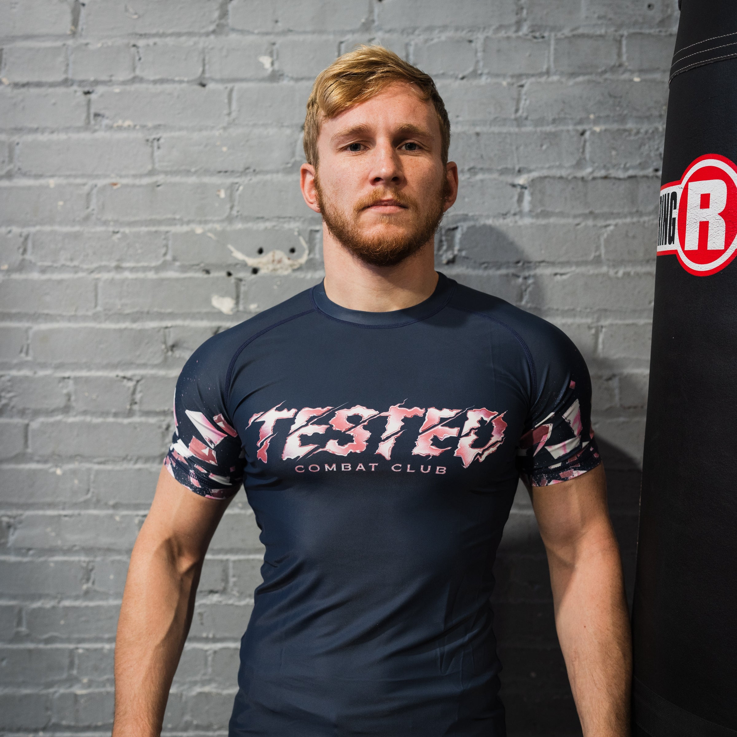 Rose Chrome Rashguard - Tested Combat Club